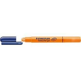 Staedtler Textmarker Gel, mit gelartiger Wachsmine, Minendurchmesser 9 mm, orange