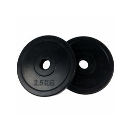 Tunturi Rubber Weight Plates 2 x 2.5kg Ø30