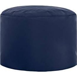 Hocker DotCom scuba®, für Sitzsack Swing, abwaschbar, Innenseite PVC-beschichtet, jeansblau