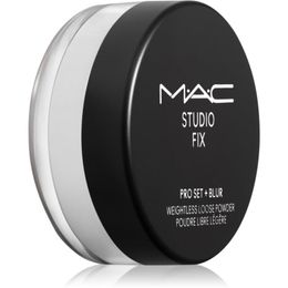 MAC Cosmetics Studio Fix Pro Set + Blur Weightless Loose Powder Mattierender Puder zum Fixieren Farbton Translucent 6,5 g