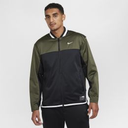 Nike Golf Club Dri-FIT Golfjacke mit durchgehendem Reißverschluss (Herren) - Schwarz