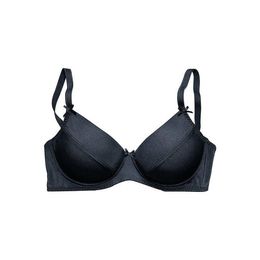 Nuance Push-up-BH schwarz Gr. 110B. Mit Herausnehmbaren Kissen und mit Bügel