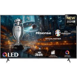 E (A bis G) HISENSE QLED-Fernseher "65E77NQ PRO" Fernseher 4K UHD, QLED Gr. 65, grau Bestseller