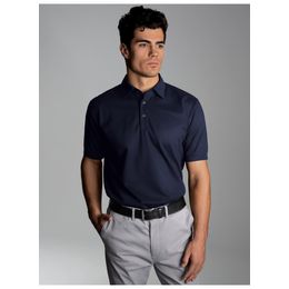 Poloshirt TRIGEMA "TRIGEMA Business-Poloshirt" Gr. L, blau (navy) Herren Shirts