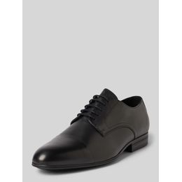 Calvin Klein Lederderby mit Ziernaht Modell 'CAP TOE'