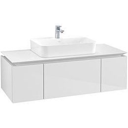 Villeroy & Boch Villeroy & Boch Legato Waschtischunterschrank B75700DH 120x38x50cm, Glossy White