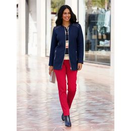 Shirtjacke Inspirationen "Shirtjacke" Gr. 40, blau (marine) Damen Shirts