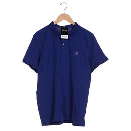 Gant Herren Poloshirt, blau, Gr. 56