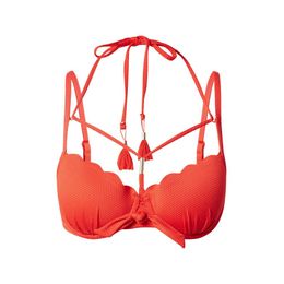 Hunkem&ouml;ller Hunkem&ouml;ller Bikini Top 'Scallop' female Red size 75
