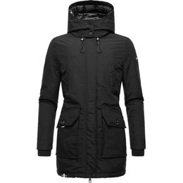 Navahoo Winterjacke Damen Gr&ouml;&szlig;e M schwarz / wei&szlig;