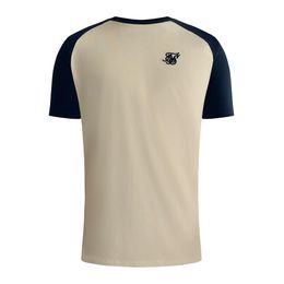 SikSilk Shirt male Blue, White size XXL