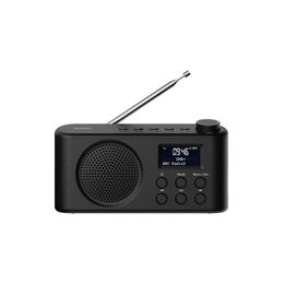 Majority Orwell - Lightweight compact rechargeable DAB Radio - DAB+/FM - Mono - schwarz