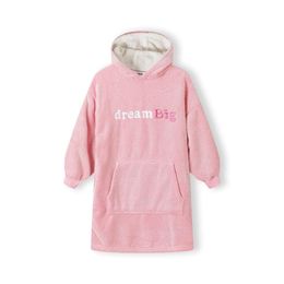 MINOTI Sweatshirt M&auml;dchen Gr&ouml;&szlig;e 98/104 altrosa / hellpink / wei&szlig;