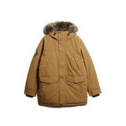 Superdry & Co Parka 'Everest ' Herren Gr&ouml;&szlig;e XXXL cognac / schwarz