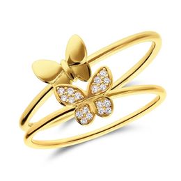 Lucardi Ring female Gold size 53