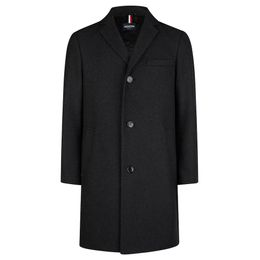 HECHTER PARIS Between-Seasons Coat 'Chesterfield' male Grey size 56