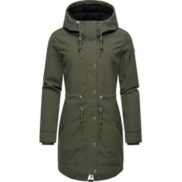 Ragwear Winter Jacket 'Canny' female Green size S