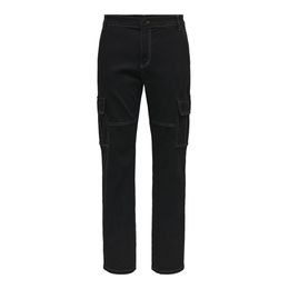 Only & Sons Only & Sons Cargo Jeans 'EDGE ' male Black size 31