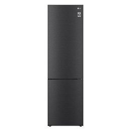 LG KühLGefrierkombination 384 Liter Nutzinhalt Energieeffizienzklasse B Matte Black 203 cm Inverter Linear Compressor GBP62MCTBC