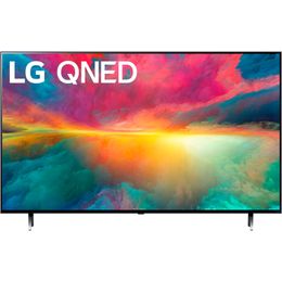 E (A bis G) LG QNED-Fernseher "65QNED776RB" Fernseher Gr. 65, schwarz