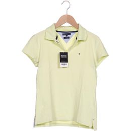 Tommy Hilfiger Damen Poloshirt, gelb, Gr. 38