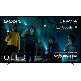 F (A bis G) Sony OLED-Fernseher Fernseher Smart-TV, TRILUMINOS PRO, BRAVIA CORE, mit exklusiven PS5-Features Gr. 65, schwarz (titanschwarz)