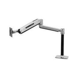 Ergotron LX Monitor Arm Steh-Sitz, Monitorhalterung aluminium