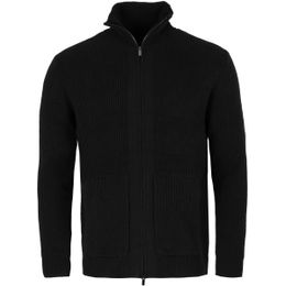 Strickjacke INDICODE "INTurbino" Gr. XL, schwarz (black) Herren Strickjacken