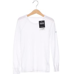 Odlo Herren Langarmshirt, weiß, Gr. 128