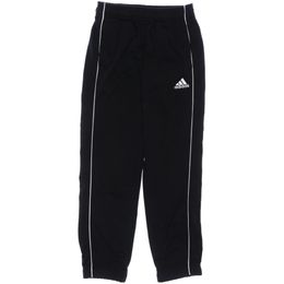 Adidas Herren Stoffhose, schwarz, Gr. 140