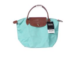 Longchamp Damen Handtasche, türkis, Gr.