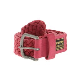 Superdry Damen Gürtel, pink, Gr.