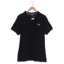 Superdry Herren Poloshirt, schwarz, Gr. 58