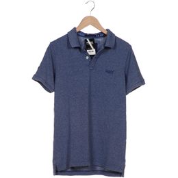 Superdry Herren Poloshirt, blau, Gr. 52