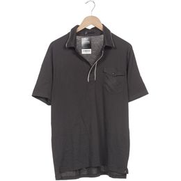 Closed Herren Poloshirt, grau, Gr. 54