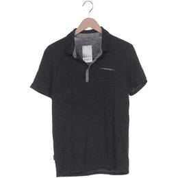 Icebreaker Herren Poloshirt, grau, Gr. 48