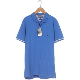 Tommy Hilfiger Herren Poloshirt, blau, Gr. 48