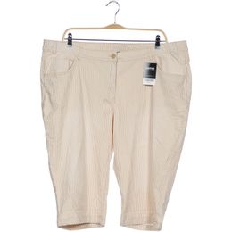 Ulla Popken Damen Shorts, beige, Gr. 54