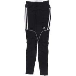 Adidas Damen Stoffhose, schwarz, Gr. 0