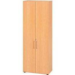 Hammerbacher Aktenschrank 968T6, V968T6/6/6/BS buche 5 Fachböden 80,0 x 42,0 x 215,6 cm