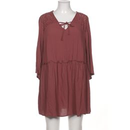 Ulla Popken Damen Bluse, bordeaux, Gr. 46