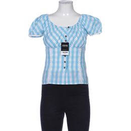 Country Line Damen Bluse, blau, Gr. 34