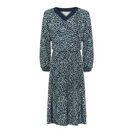 TATUUM Kleid 'Splati' Damen Gr&ouml;&szlig;e 44 navy / hellblau / oliv / offwhite Sommerkleid