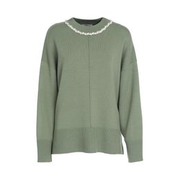Influencer Pullover Damen Gr&ouml;&szlig;e S khaki