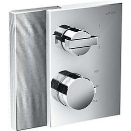 Hansgrohe Axor Edge Fertigmontageset 46761000 chrom, Diamantschliff, Thermostat, Unterputz, 2x Verbraucher