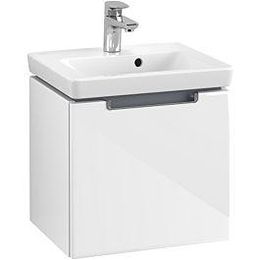 Villeroy & Boch Villeroy & Boch Subway 2.0 Waschtisch-Unterschrank A68410DH 44x42x35,2cm, 1 Auszug, Griff chrom, glossy white