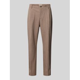 Casual Friday Regular Fit Stoffhose mit Bundfalten Modell 'Pierce'