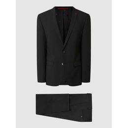 Roy Robson Slim Fit Anzug mit 2-Knopf-Sakko