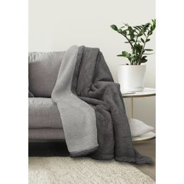 SONSTIGE Decke SHERPA titanium