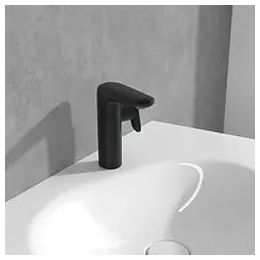 Villeroy & Boch Villeroy und Boch Antao Waschtischarmatur TVW111004000K5 mit Push-Open-Ablaufgarnitur, matt black